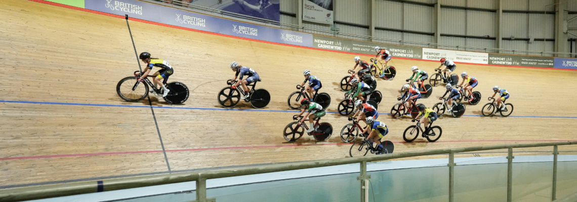 Track Cycling | Newport Live runs one of 5 indoor velodromes in the UK