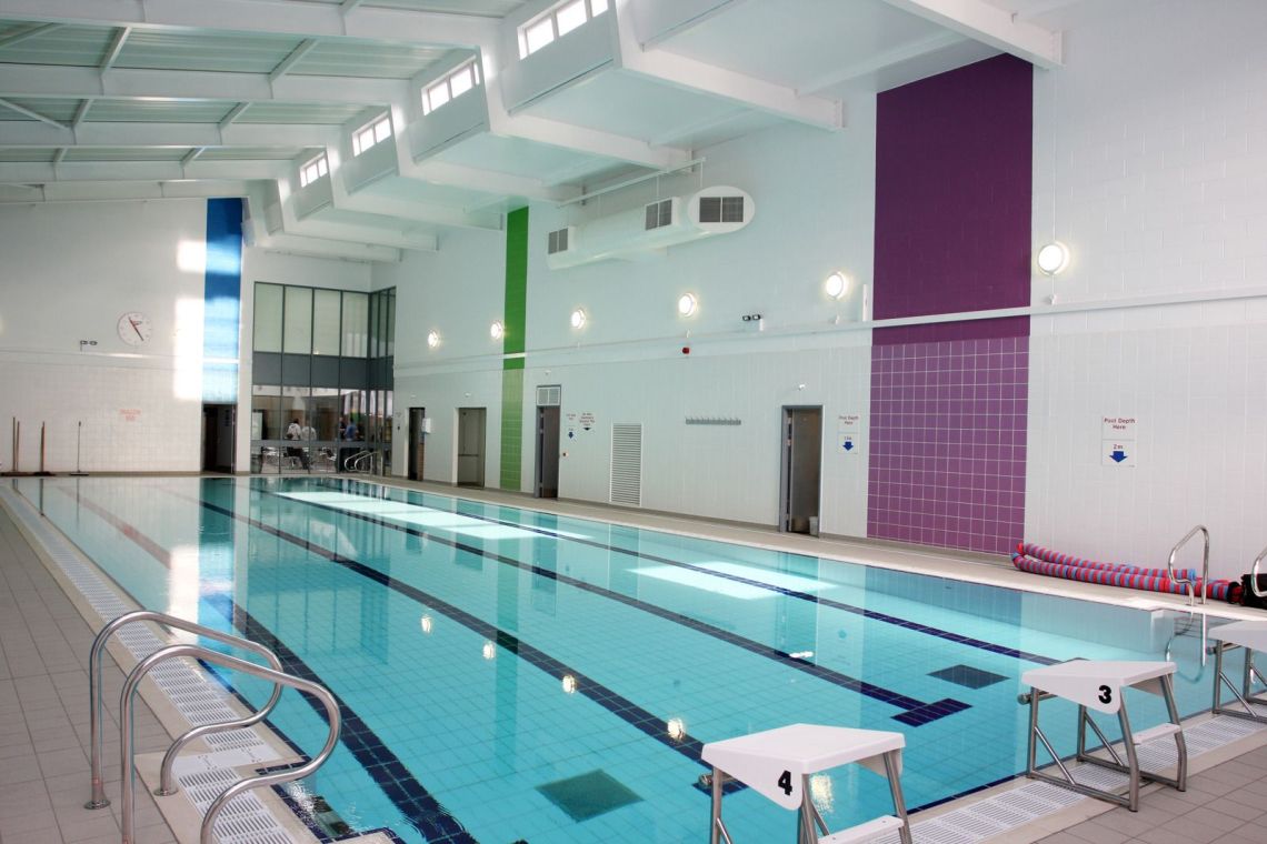 In the Pool | Get in the pool at one of Newport Live’s 4 indoor pools