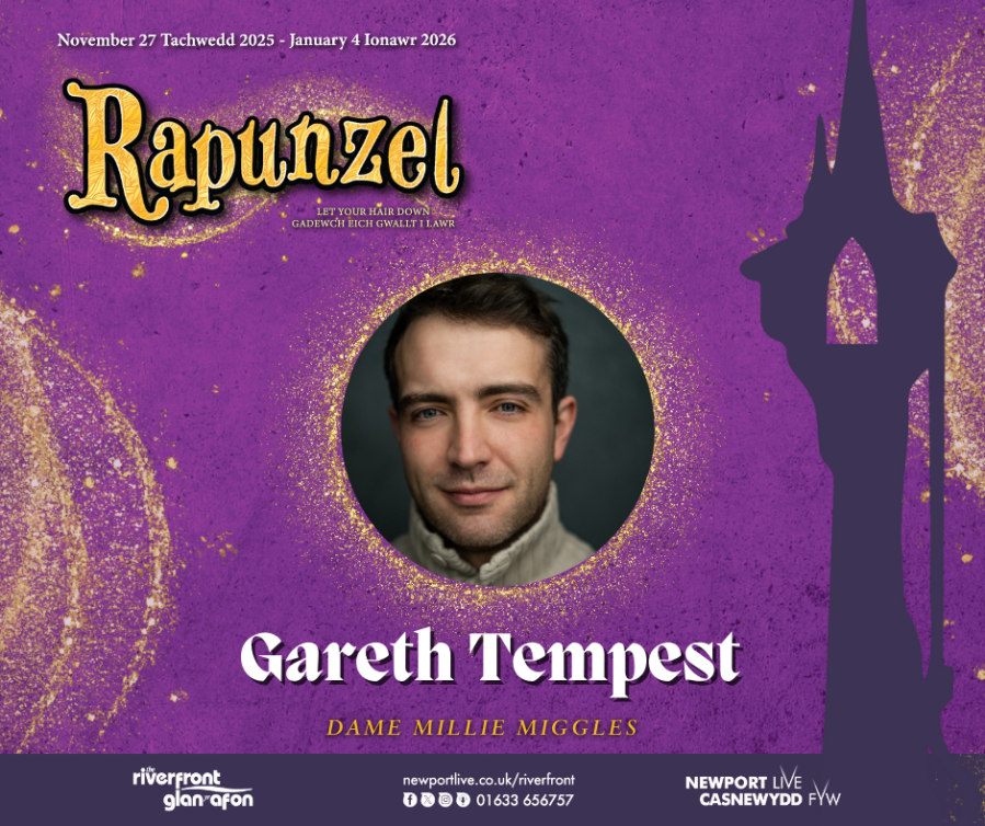 Panto Favourite Gareth Tempest Returns for ‘Rapunzel’ at The Riverfront ...
